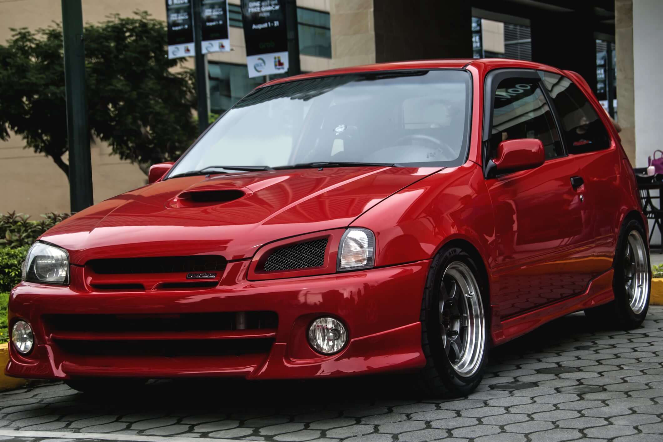 TOYOTA STARLET EP91 EP90 1996 1999 Headlight Air intake – 1453CUSTOMPART