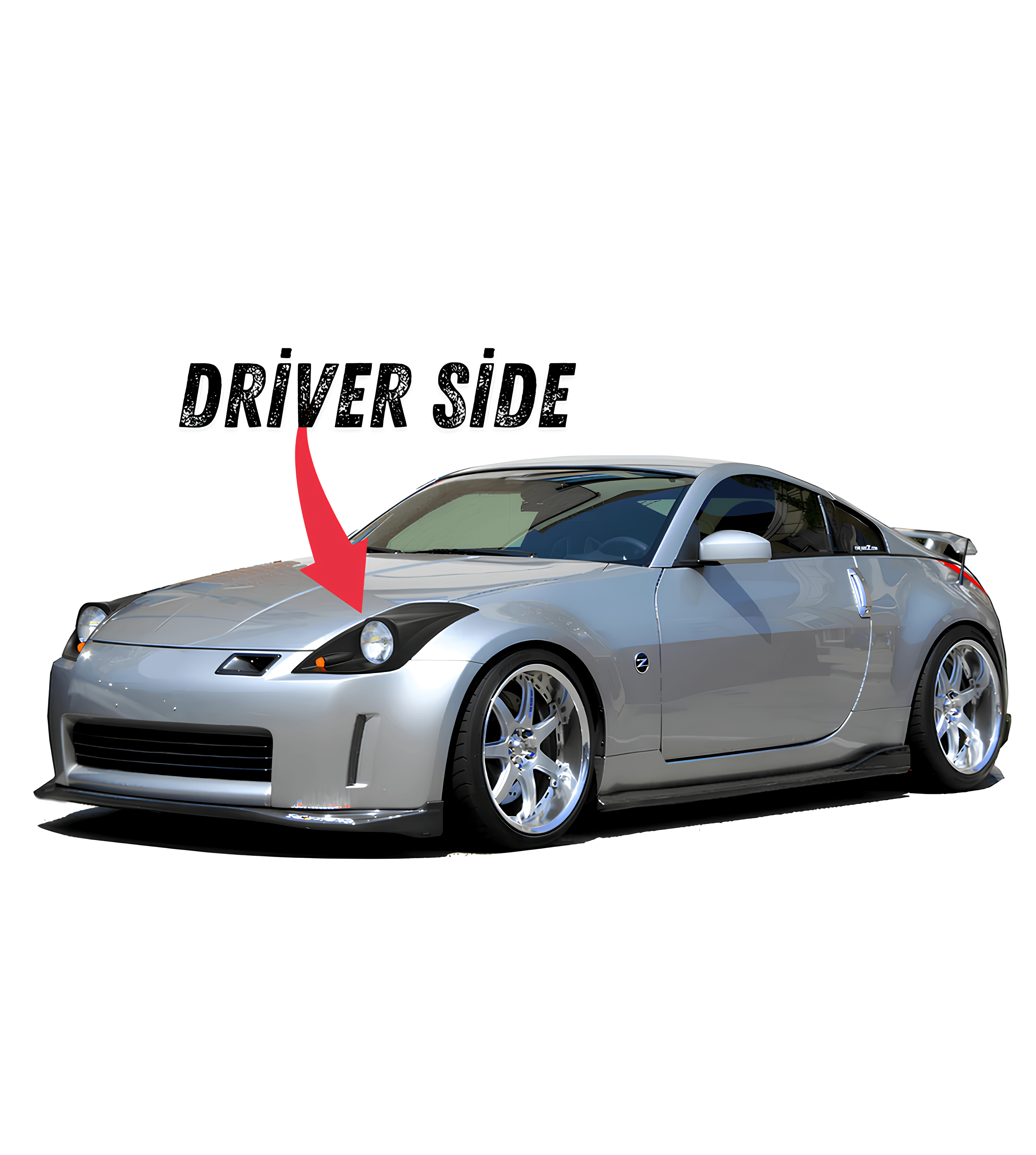 Nissan 350z Headlight Datsun Style Custom, Tax free – 1453CUSTOMPART