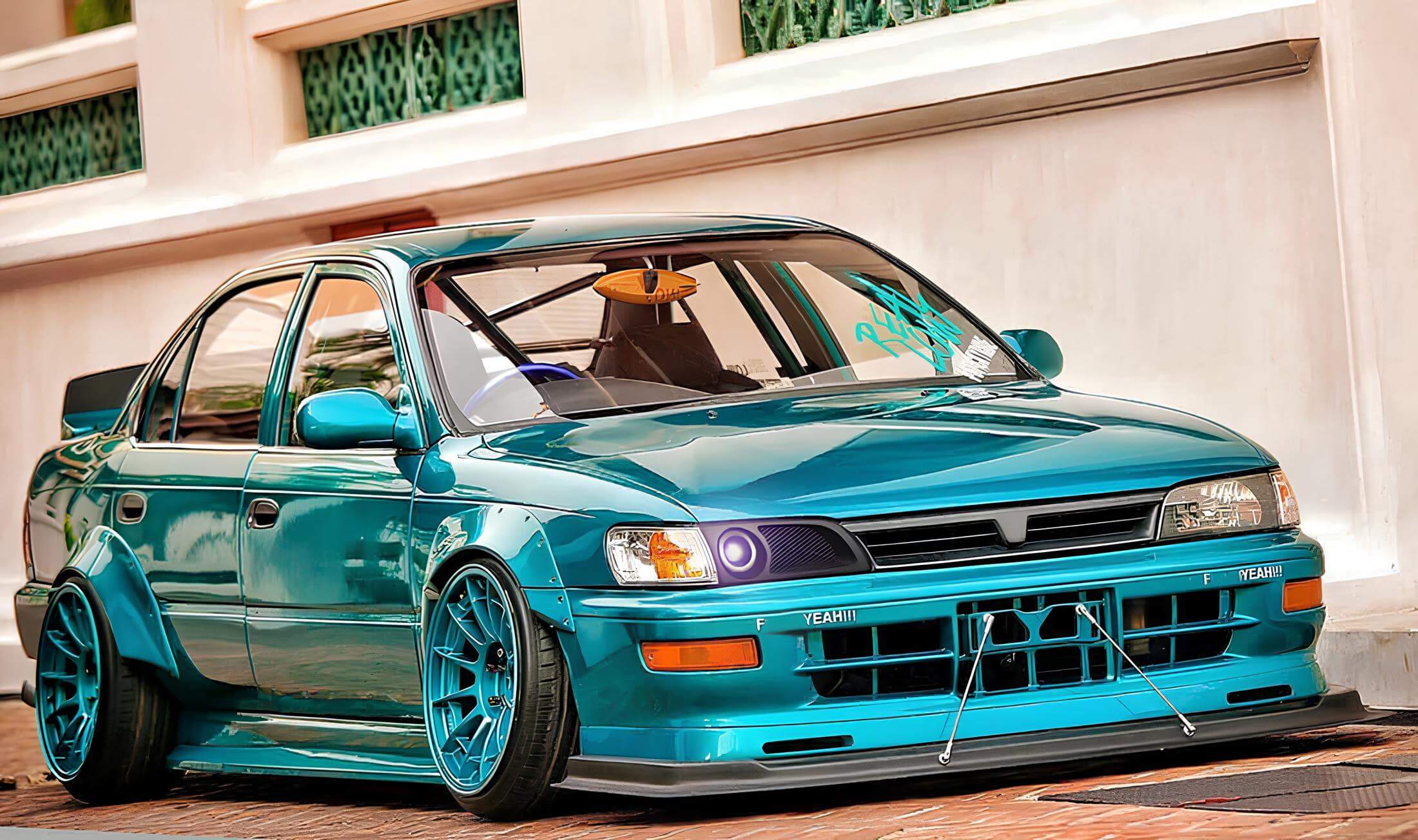 Toyota Corolla AE101 Headlight Ducted , Air intake – 1453CUSTOMPART